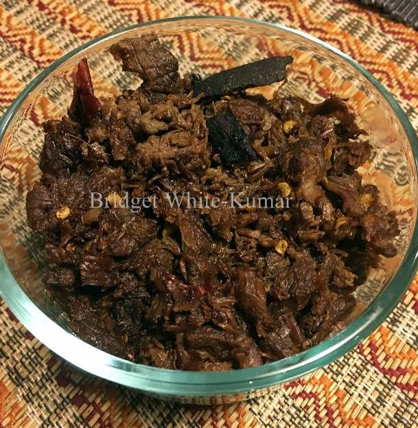 ANGLO-INDIAN MEAT DRY FRY - BRIDGET WHITE
