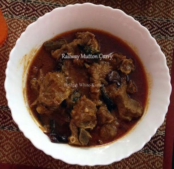 Railway Lamb / Mutton Curry - BRIDGET WHITE