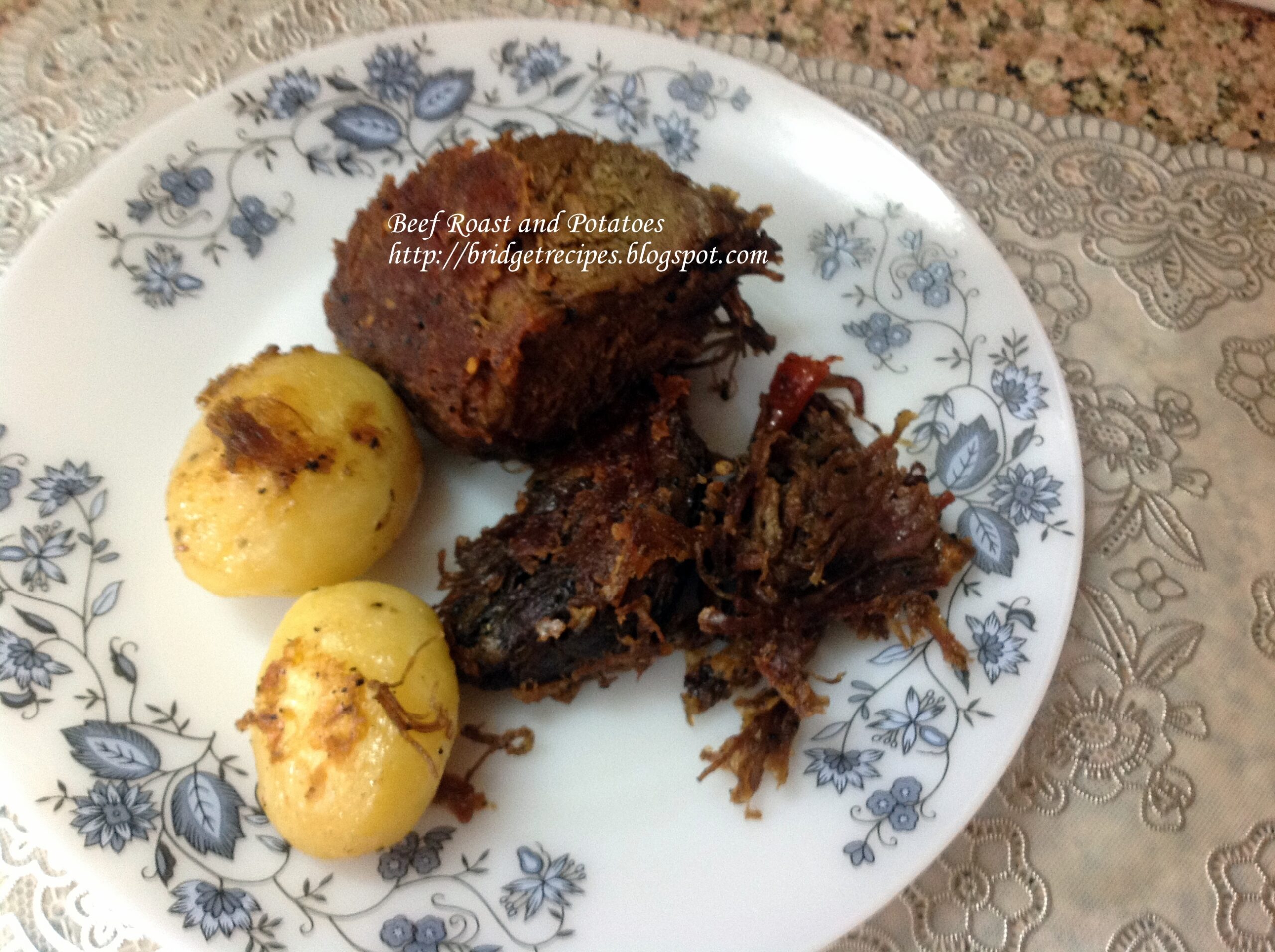 ANGLO-INDIAN ROAST BEEF - BRIDGET WHITE