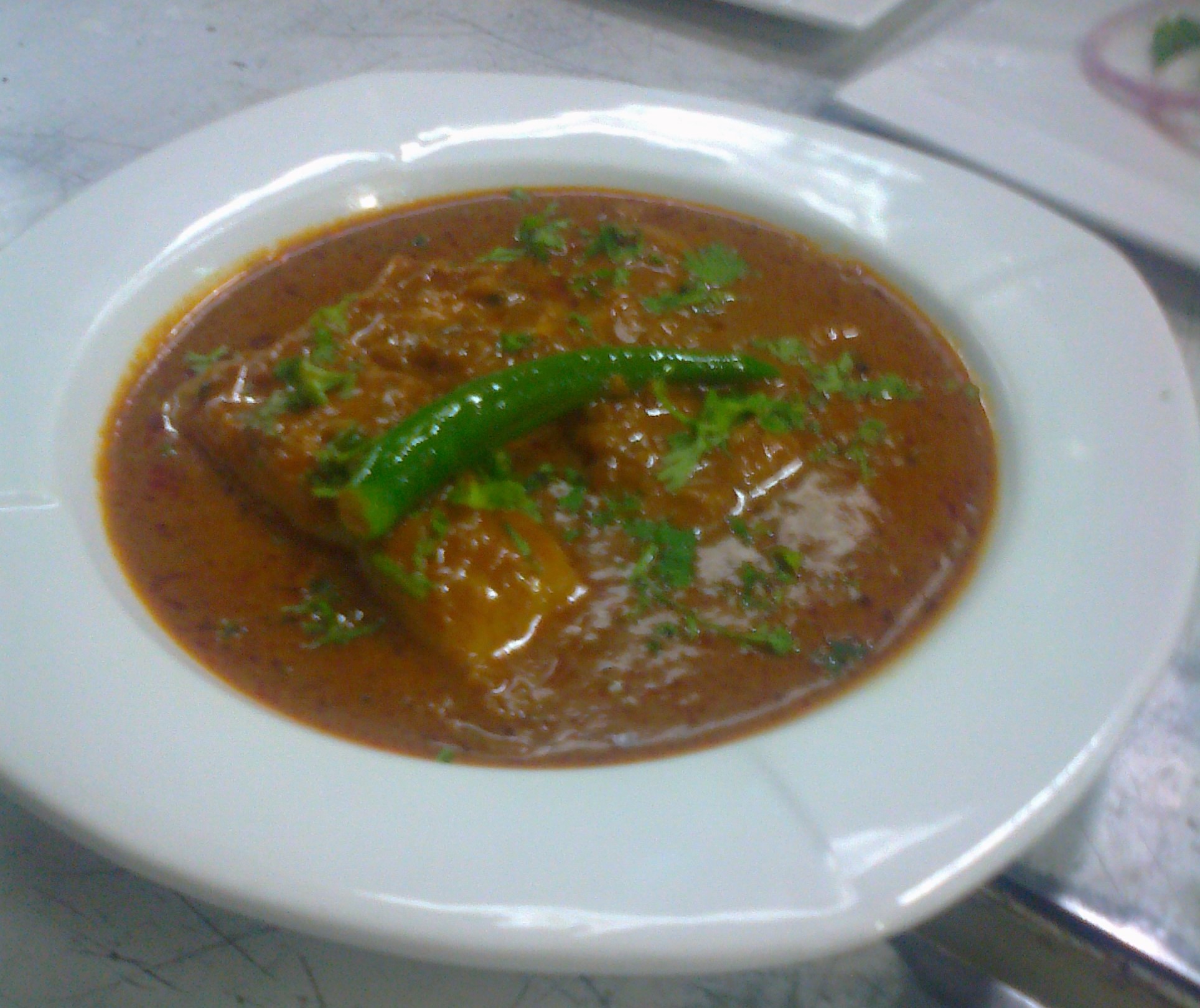 TANGY FISH CURRY (FISH CURRY IN A TAMARIND BASE) - BRIDGET WHITE