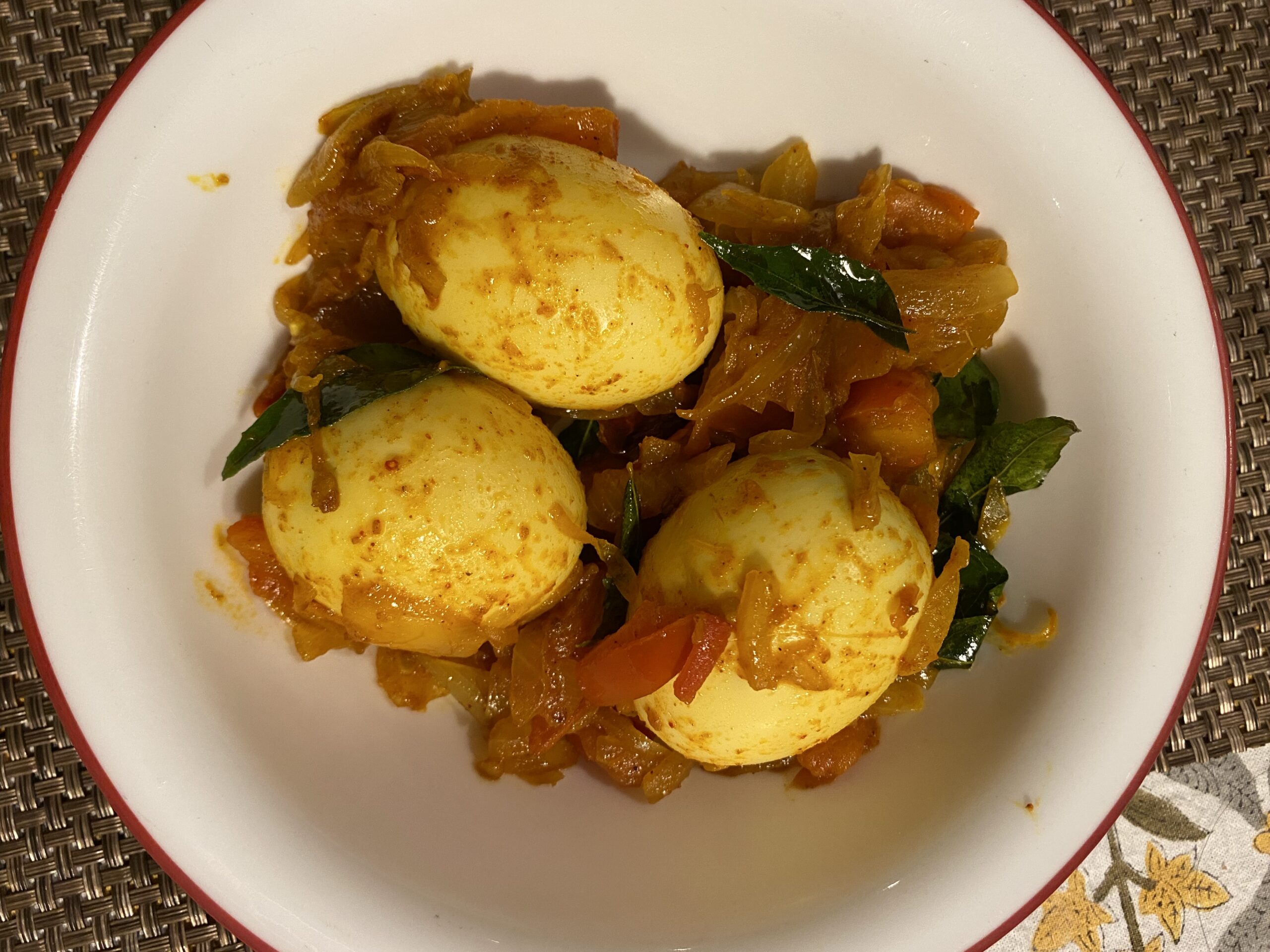 ANGLO-INDIAN EGG TEMPERADO - MY WAY - BRIDGET WHITE